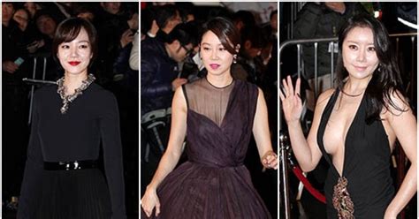 레드카펫] 청룡영화제 女배우 드레스코드는 가렸다 Vs 벗었다