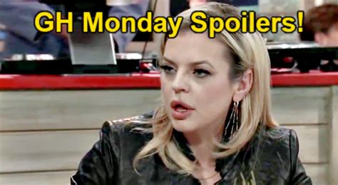 General Hospital Spoilers Monday February Maxie Fishes For Jason Sasha Answers Gio S Bad