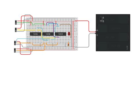 Circuit Design Rangkaian 2 Level And Or Tinkercad