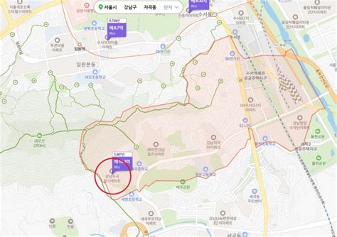 10억 이하 강남 입성 가능한 아파트 1 강남자곡힐스테이트 네이버 블로그