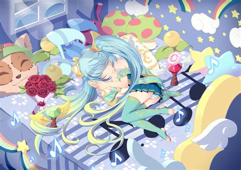 League Of Legends Sexy Girls Sleeping Sona By Lol画像倉庫