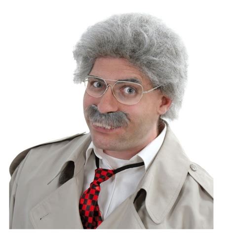 Lichtgrijze Opa Pruik Met Snor Fun En Feest