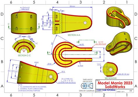 Solidworks Model Mania 2023 Dessins Industriels Dessin Modelisme
