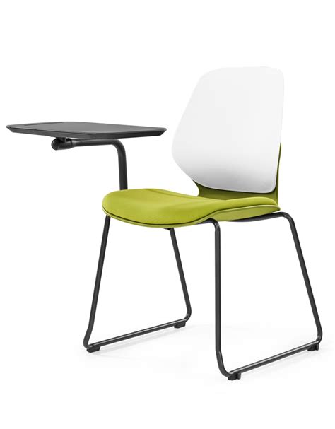 Kaleido Sled Chair With Tablet Arm Giant Office Furniture
