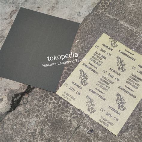 Jual Amplas Halus Kertas Sheet Lembaran Waterproof Norgen Cc 2000 Cw