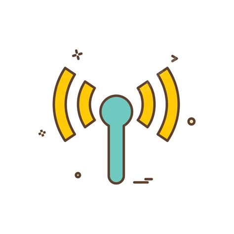 Wifi Design Vector Hd PNG Images Wifi Icon Design Vector Concept Sign Web PNG Image For Free