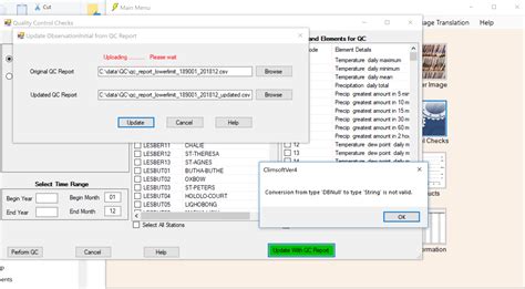 getting an error when updating qc report · issue 413 · climsoft