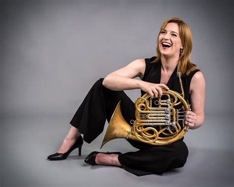 Female French Horn Player