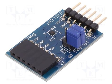 Pmod Cmps2 Digilent Moduł Pmod Kompas 3 Osiowy I2c Mmc34160pj