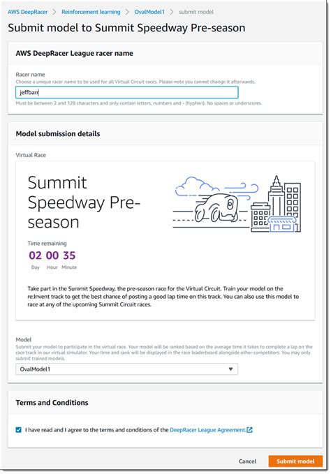 Aws Deepracer League 온라인 가상 리그전 공개 Amazon Web Services 한국 블로그