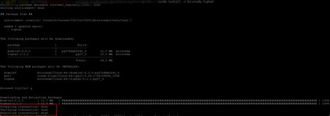 Conda 安装tophat包时报错failed With Initial Frozen Solve Retrying With