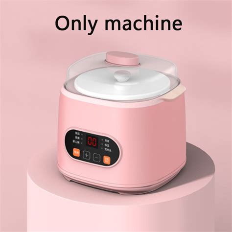DMWD 1L Household Electric Cooker Mini Stew Pot Po Grandado