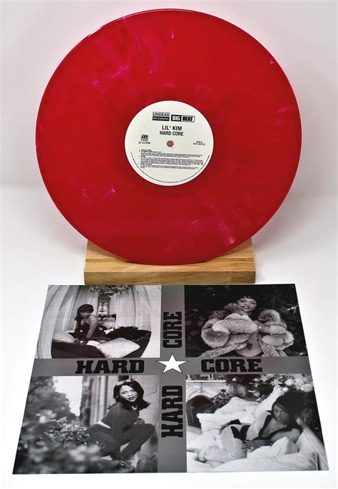 Lil Kim Hardcore Used Record Album Le Numberedpink Hot Marble