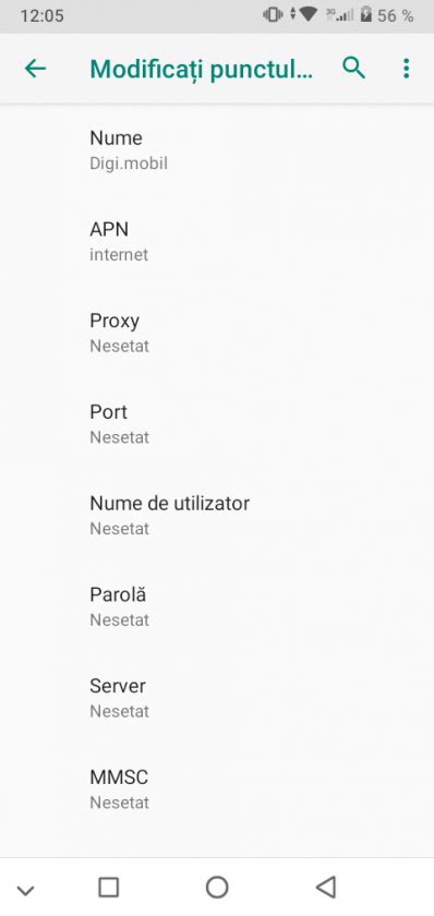Configurare Si Setare APN Internet Digi Mobil