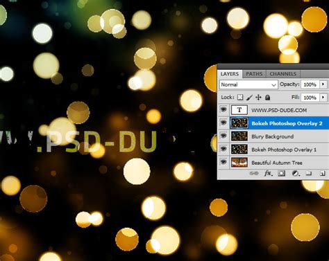 How To Add Bokeh Effect In Photoshop