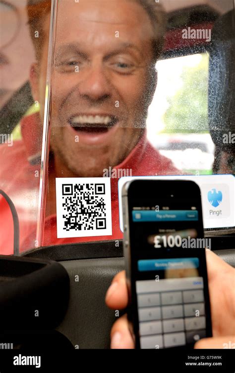 Black London Taxi Driver Ian Cable Watches Passenger Pays Ride Hi Res