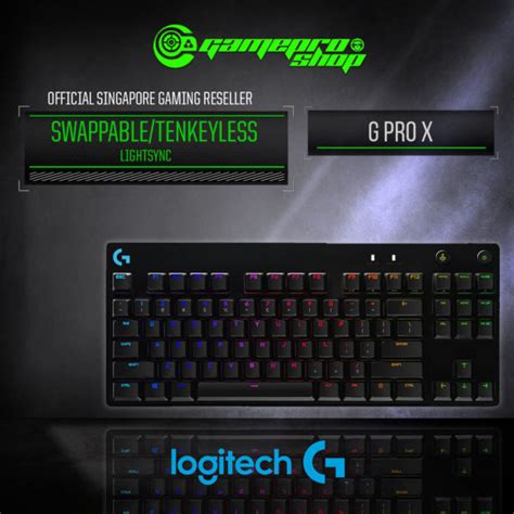 Logitech G Pro X Mechanical Gaming Keyboard 920 009239 2Y GamePro