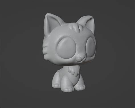Free 3d File Lps Inspired Kitten 🎲・3d Printing Idea To Download・cults