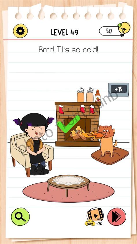 Brain Test 4 Level 49 Answers And Solutions