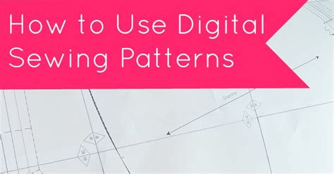 Tilly And The Buttons How To Use Digital Sewing Patterns