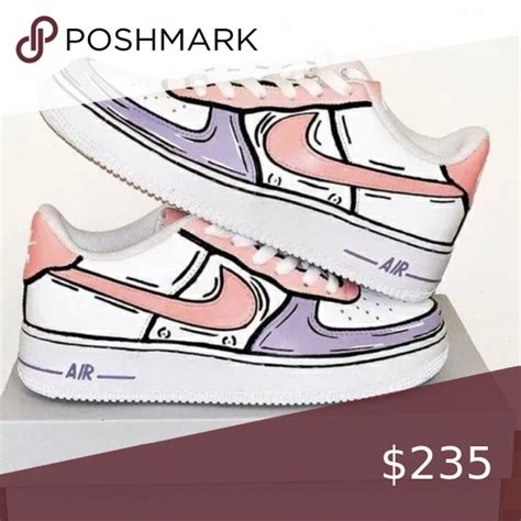 Cartoon Drip Custom Nike Air Force 1 11 Men 12 5 Women Navy Blue Artofit
