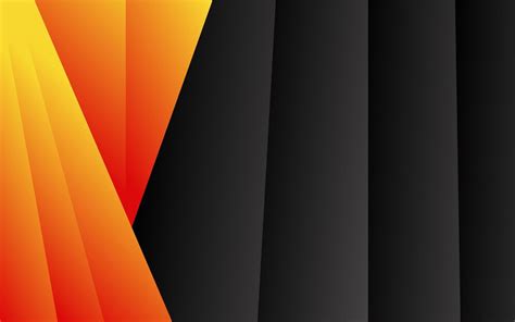 Free Vector Abstract Black And Orange Gradient Backgroud Modern Design
