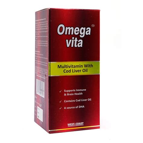 Omega Vita At Box Cod Liver Oil In Ahmedabad Id