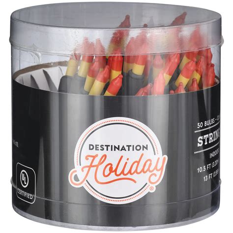 Destination Holiday Candy Corn Halloween String Lights Shop Seasonal