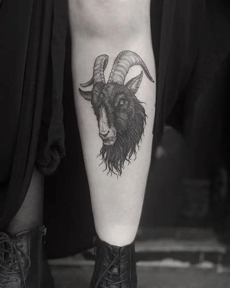 20 Glorious Goat Tattoo Designs And The Meaning Of The Symbol