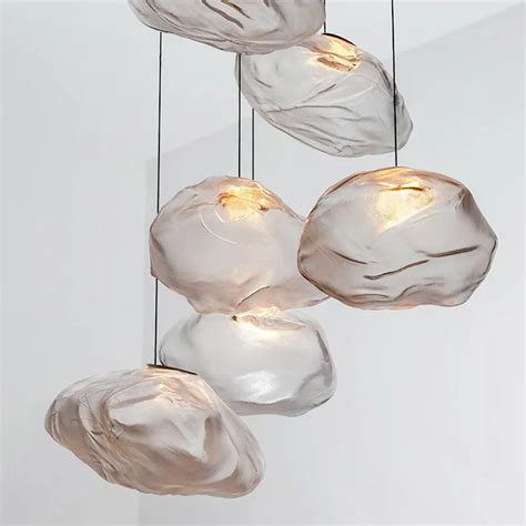 Leif Creative Cloud Glass Pendant Light United Kingdom Love Decors