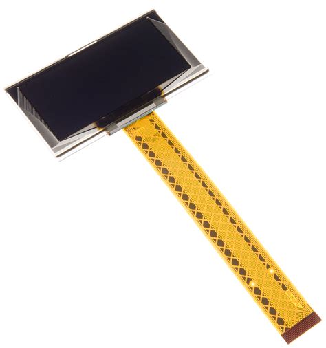 dd 12864yo 7a univision 2 86in yellow passive matrix oled display 128 x 64pixels spi interface