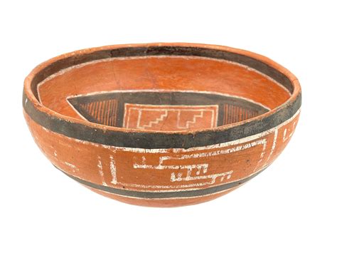 Lot 1300 1400 Ad Four Mile Polychrome Pottery Bowl
