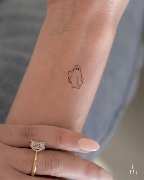 Tiny Ghost Tattoos