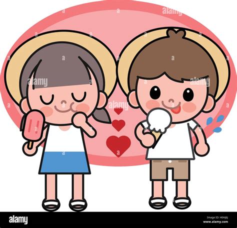 Ice Cream Man Hat Stock Vector Images Alamy