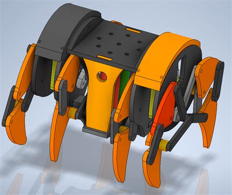 3d File Spider Robot 3d 🕷️ ・3d Printer Design To Download・cults