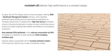 Morbidelli X50 For Nesting Geerlings Pty Ltd