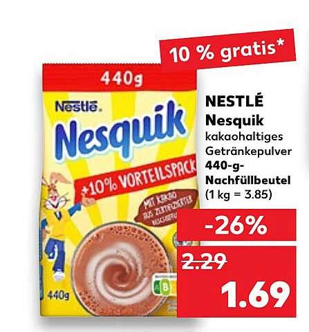 Nestlé Nesquik Angebot bei Kaufland 1Prospekte de