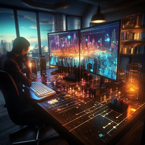 Premium Photo Data Science And Big Data Technology Scientist