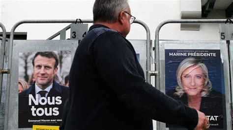 Macron Y Le Pen Empatados En La Primera Vuelta De Las Elecciones Según