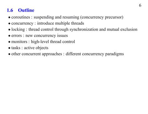 Introduction To Concurrency Ppt