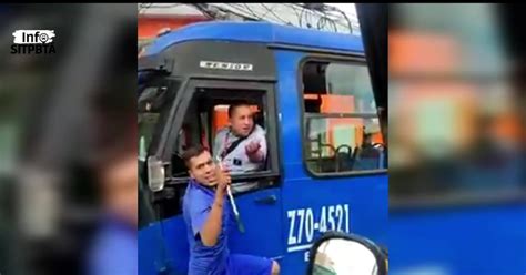Video Atacaron Con Una Varilla Al Conductor De Un Bus Del Sitp En El