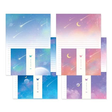 감성편지지 오늘하루 감성 편지지 봉투세트 랜덤 12p 감사 편지 홈플러스 택배배송