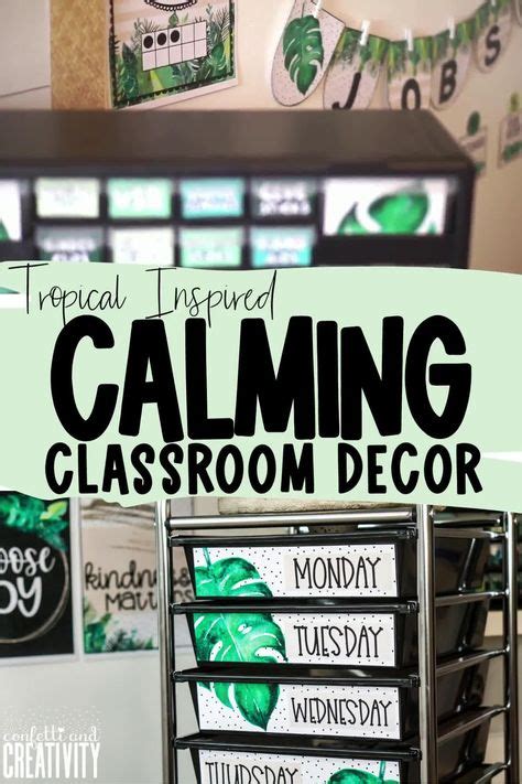 Nature Theme Classroom Reveal Classroom Makeover