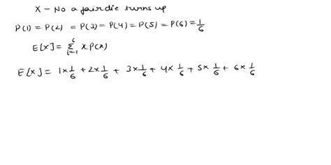 solved find the mean and variance of the random variable x with