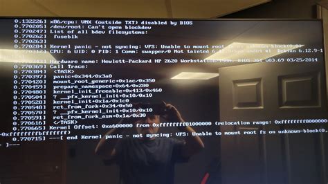 Omv7 Rebooted To Kernel Panic Unable To Mount Root Fs On Unknown Block00 Updatesupgrades