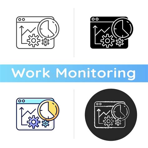 Time Analysis Icon Stock Vector Illustration Of Analysis 224802153