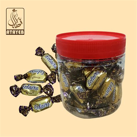 Eclair Candy Caramel Candy Sweets Candy Caramel Premium Quality Halal Food Snack Sweet 1 Kg