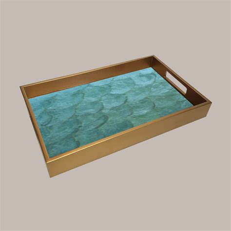 Aqua Shell Medium Ivy Hook Workshop