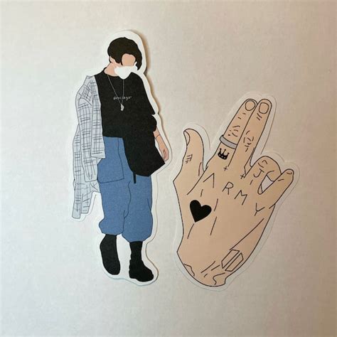 Bts Tattoo Etsy