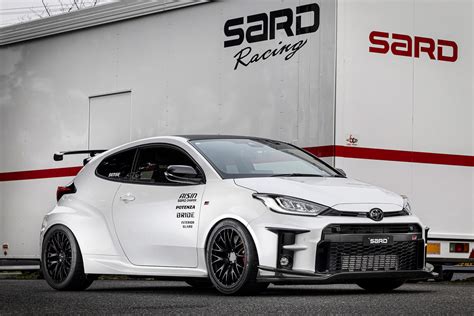 Sard Gr Yaris：gt1 Front Half Spoiler For Gr Yaris